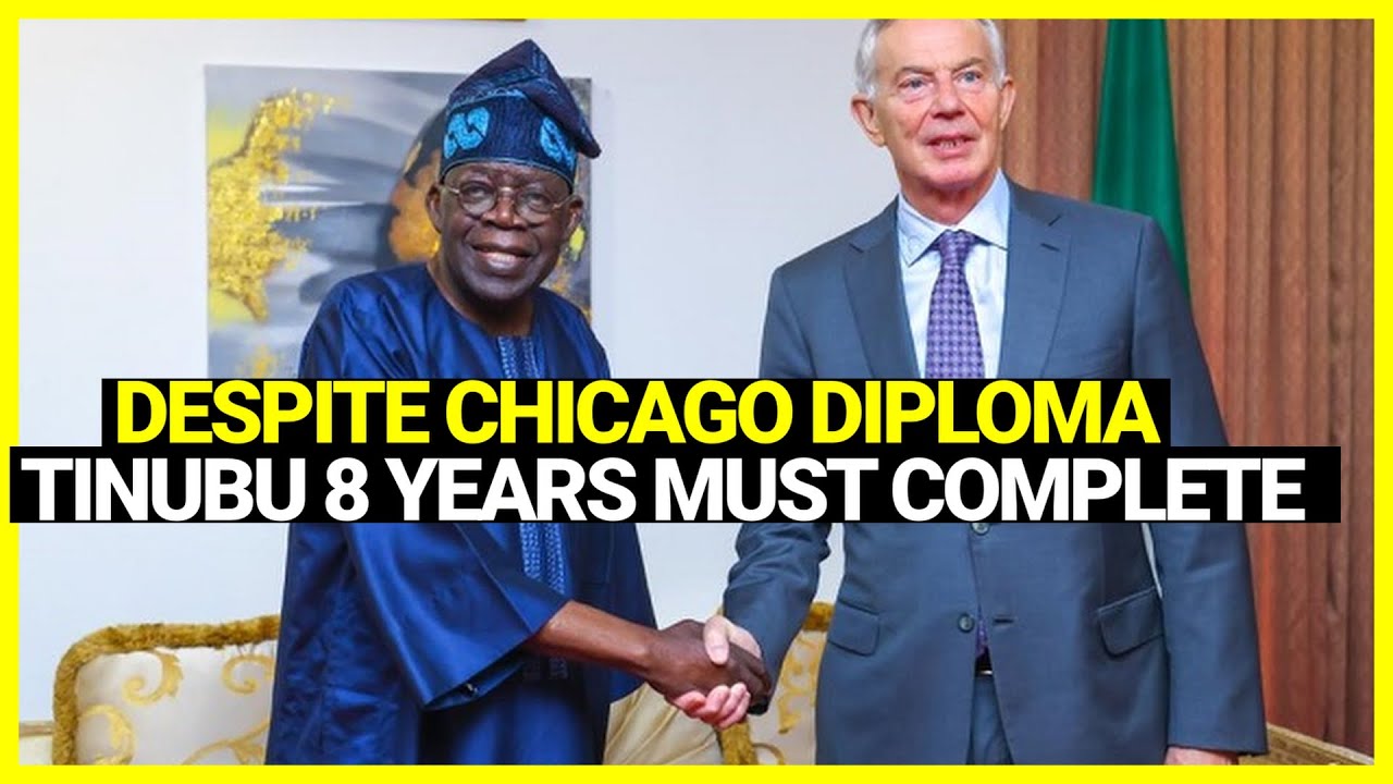 Breaking:despite the chicago diploma sag* tinubu will rule for 8 years ...
