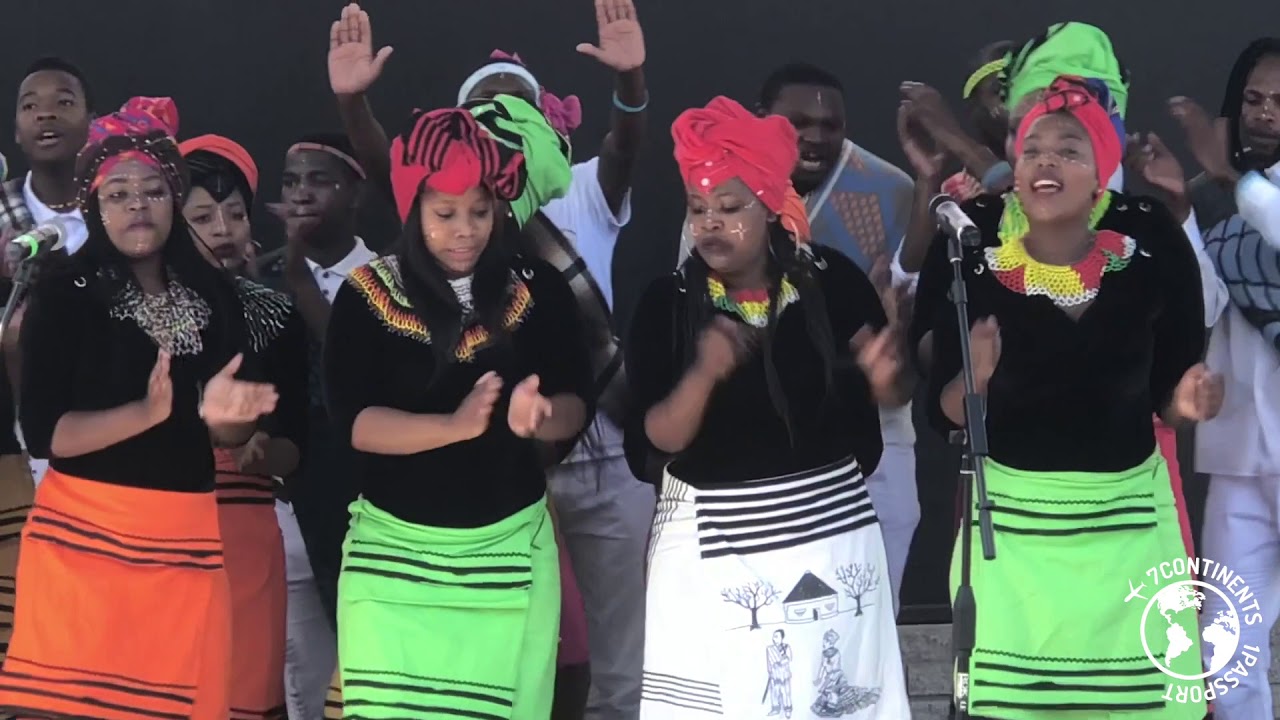 Gospel Choir Isibane Se Africa at Cape Town Buskers Festival, 2018 ...