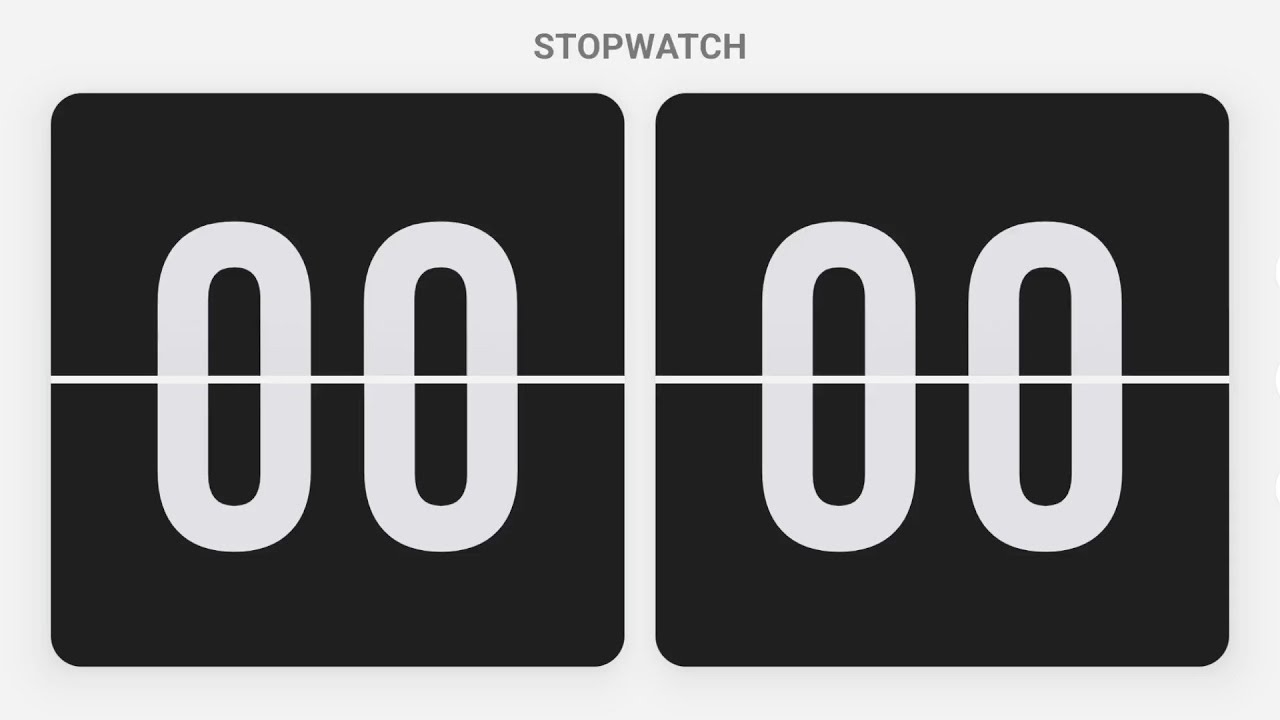 15 Minute Flip Stopwatch | Retro-Style Timer for Focus & Tasks - YouTube