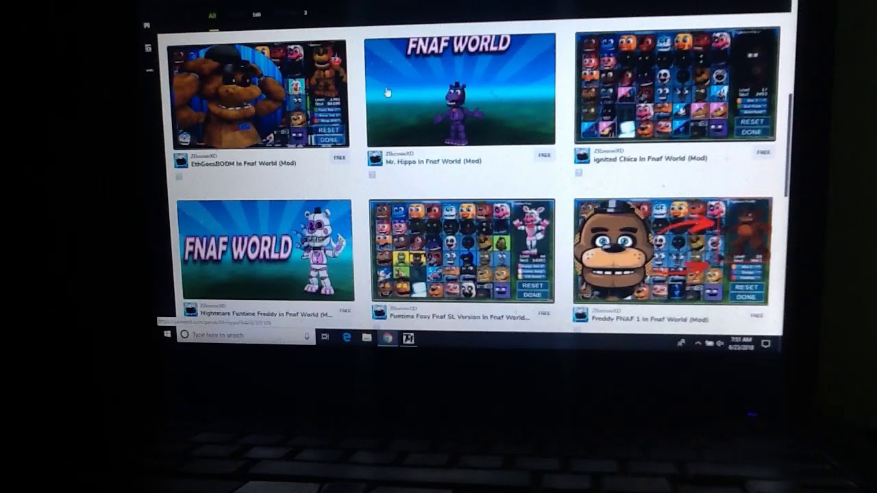 How to download mods on fnaf world! - YouTube