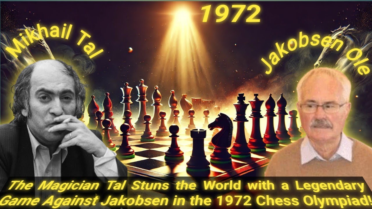 The Magician Tal Stuns the World with a Legendary Game Against Jakobsen ...