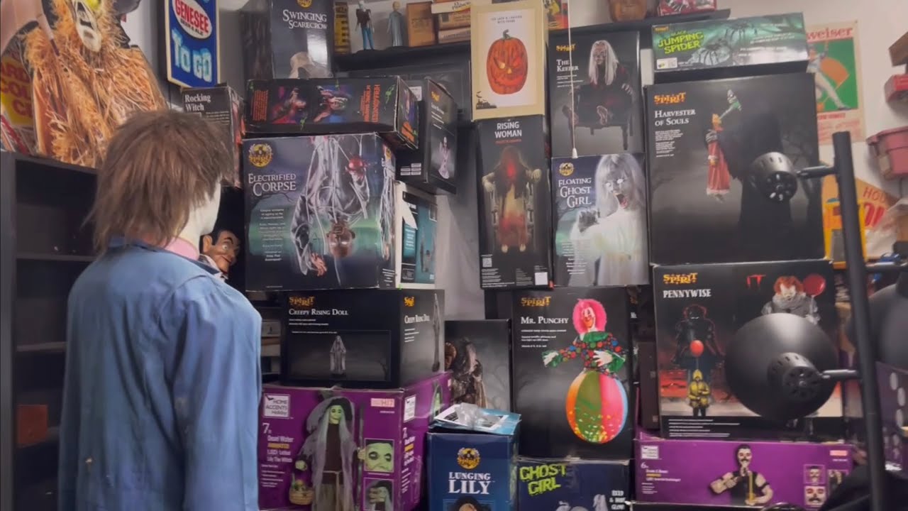 How Do I Store All Of My Halloween Animatronics? - YouTube
