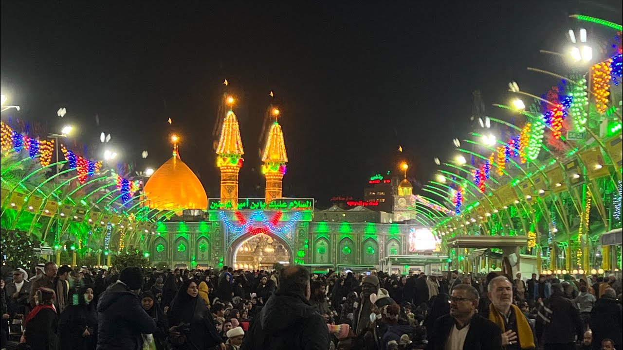 3 Shaban Shab e Jumma Live Ziyarat e Imam Hussain || Karbala || Saleh ...