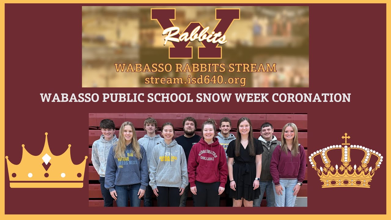 WABASSO PUBLIC SCHOOL SNOW WEEK CORONATION - 2024 - YouTube