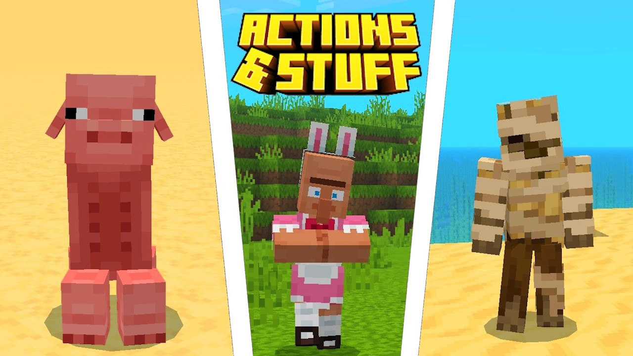 EVERY SECRET Name Tag in Actions & Stuff (Minecraft Bedrock) - YouTube