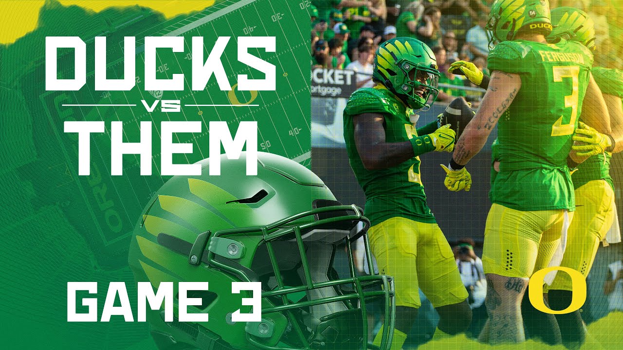 Ducks vs. Them - 2023 Oregon Football Game 3 Cinematic Recap - YouTube