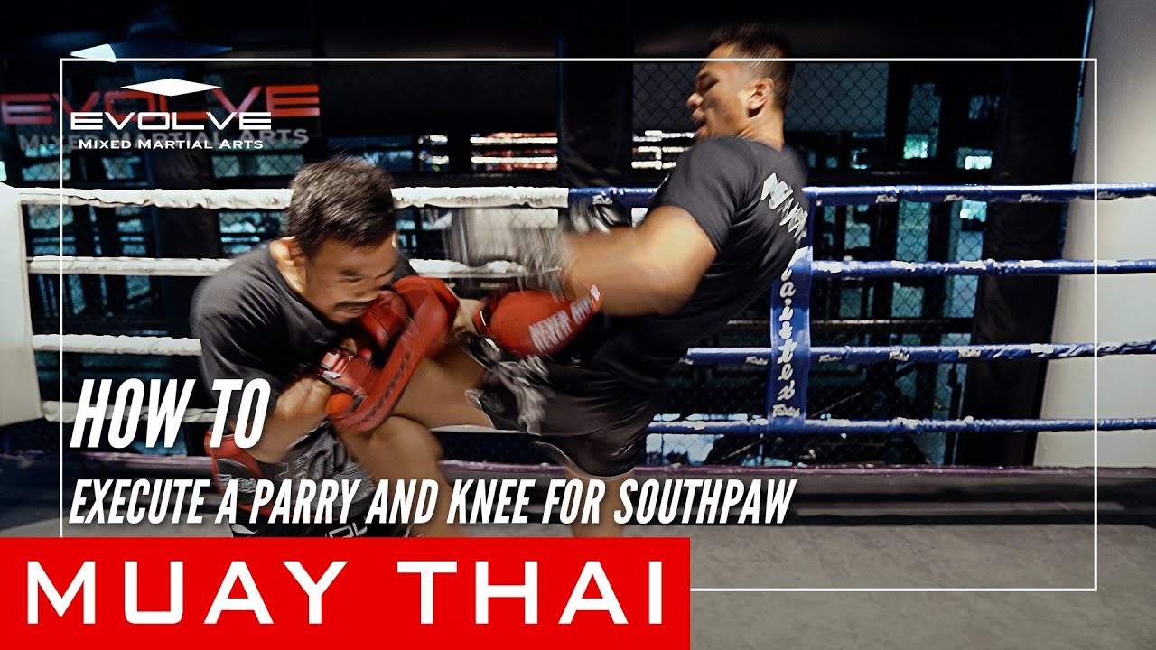 Muay Thai | How To Execute A Parry And Knee - YouTube