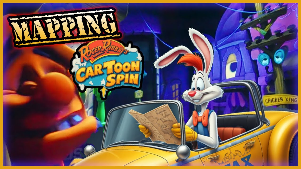 MAPPING Roger Rabbit's Car Toon Spin! - YouTube