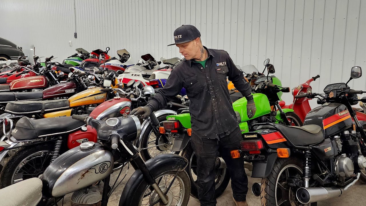 This is our collection of vintage motorcycles – from classics to street ...