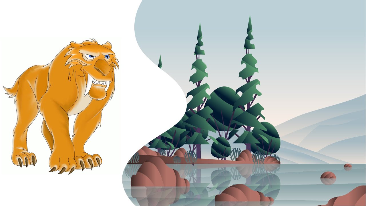 THE ICE AGE - DIEGO DRAWING | BUZ DEVRİ - DİEGO ÇİZİMİ - YouTube
