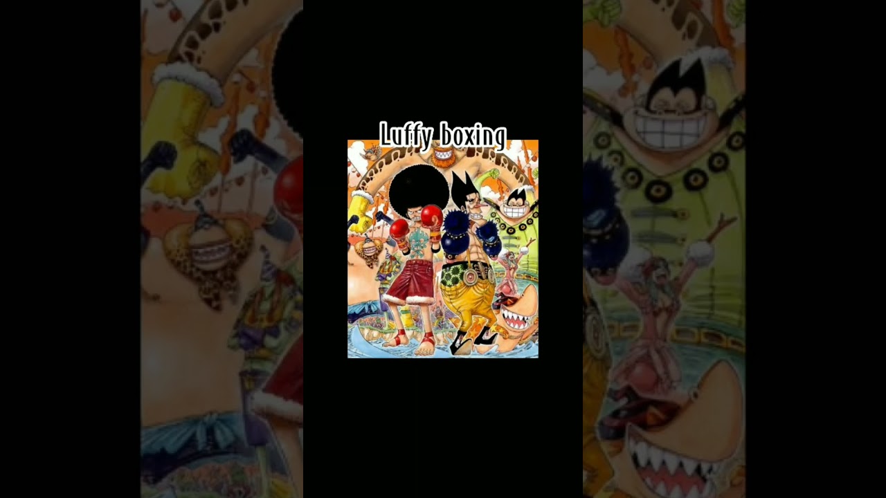 Luffy tries out boxing for the first time! #onepiece #onepieceedit # ...