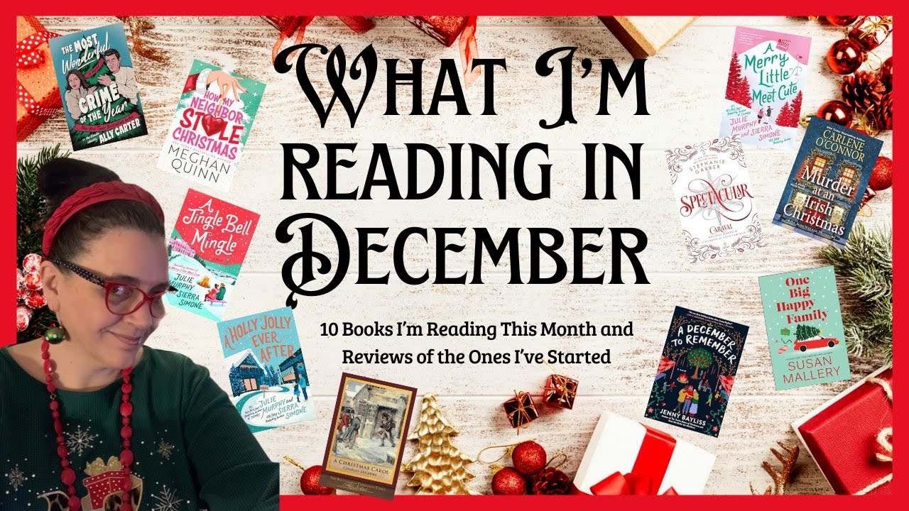Books I’m Reading in December | Holiday TBR | Christmas Reading Reviews ...