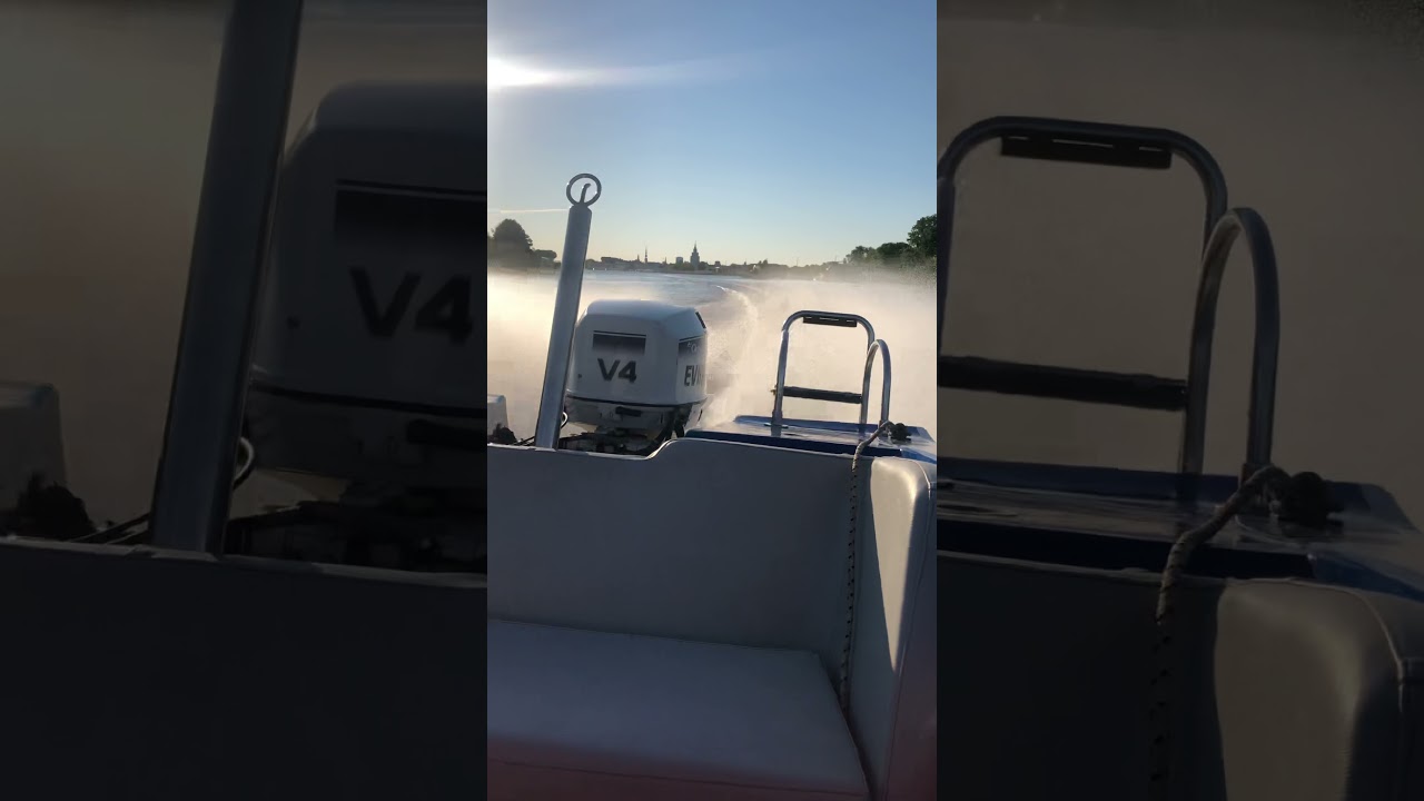 Evinrude ocean pro 115 1998y. problem. - YouTube