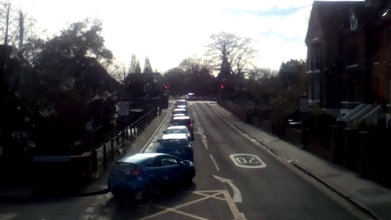 Freight train at Sandwich level crossing 12:40 15/2/2018 - YouTube