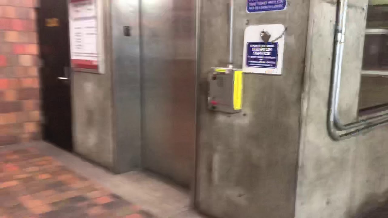 MODERNIZED: Disgusting Scenic Montgomery Elevator || Alewife T Station ...