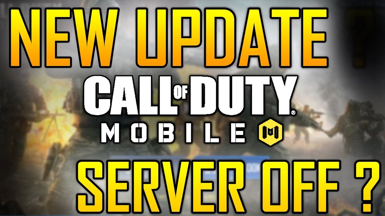 Call of Duty Mobile SERVER OFF ? | NEW Update Coming Soon ! - YouTube