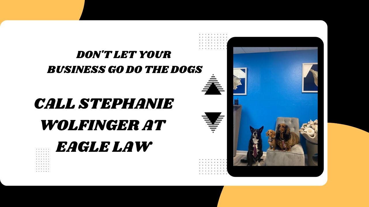 Stephanie Wolfinger, attorney extraordinaire, at Eagle Law in Sarasota ...