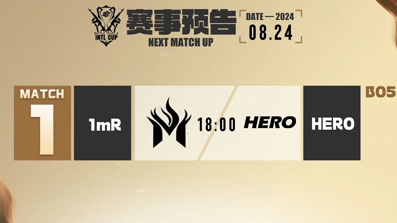 🔴LIVE ㅣHERO🇨🇳 vs 1mR🇨🇳ㅣLoser Bracket FinalsㅣBattle Teams 2 ...