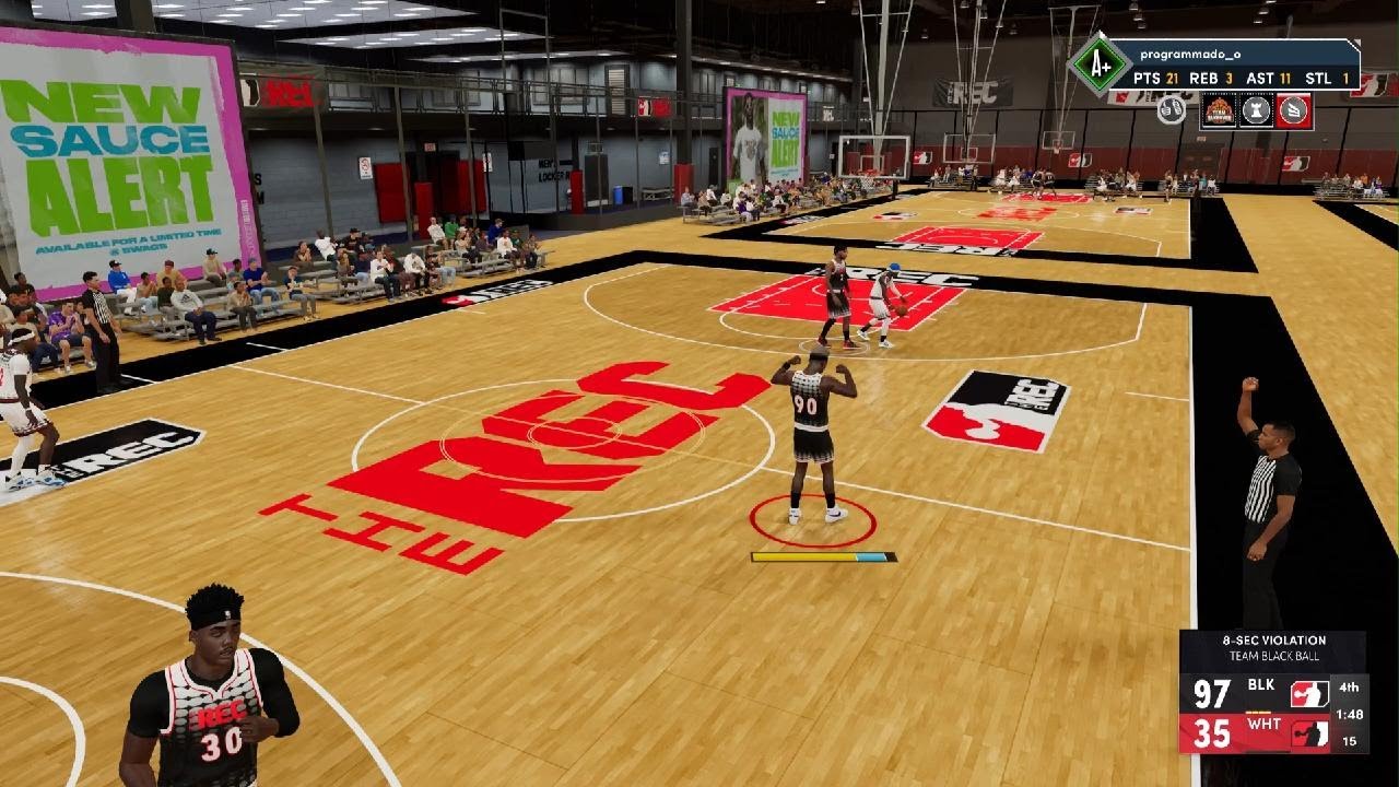 [2K22] [The Rec] [A+] [21/11/3reb] [The Opposing Team has Forfeited the ...