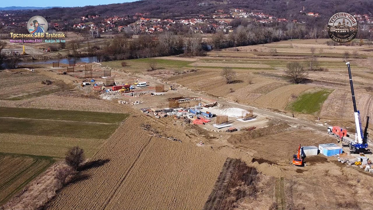MORAVSKI KORIDOR autoput E-761 – 30. km radovi na mostu kod Kukljina ...