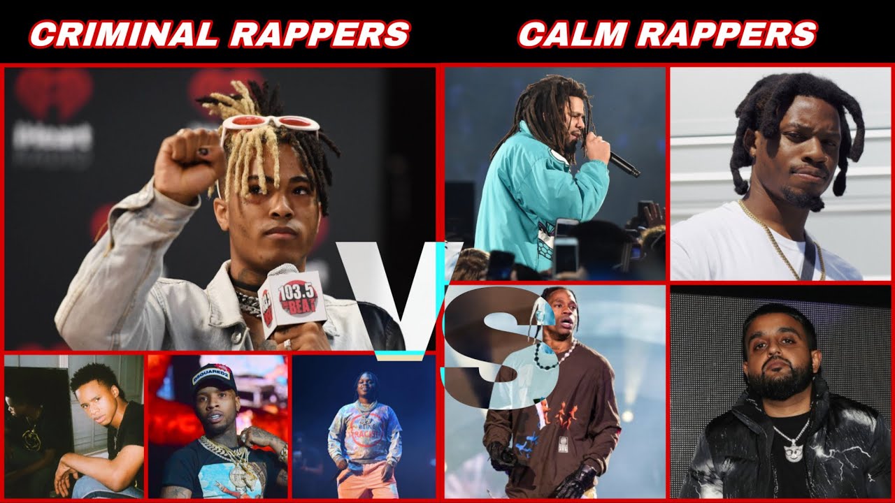 CRIMINAL RAPPERS VS CALM RAPPERS - YouTube