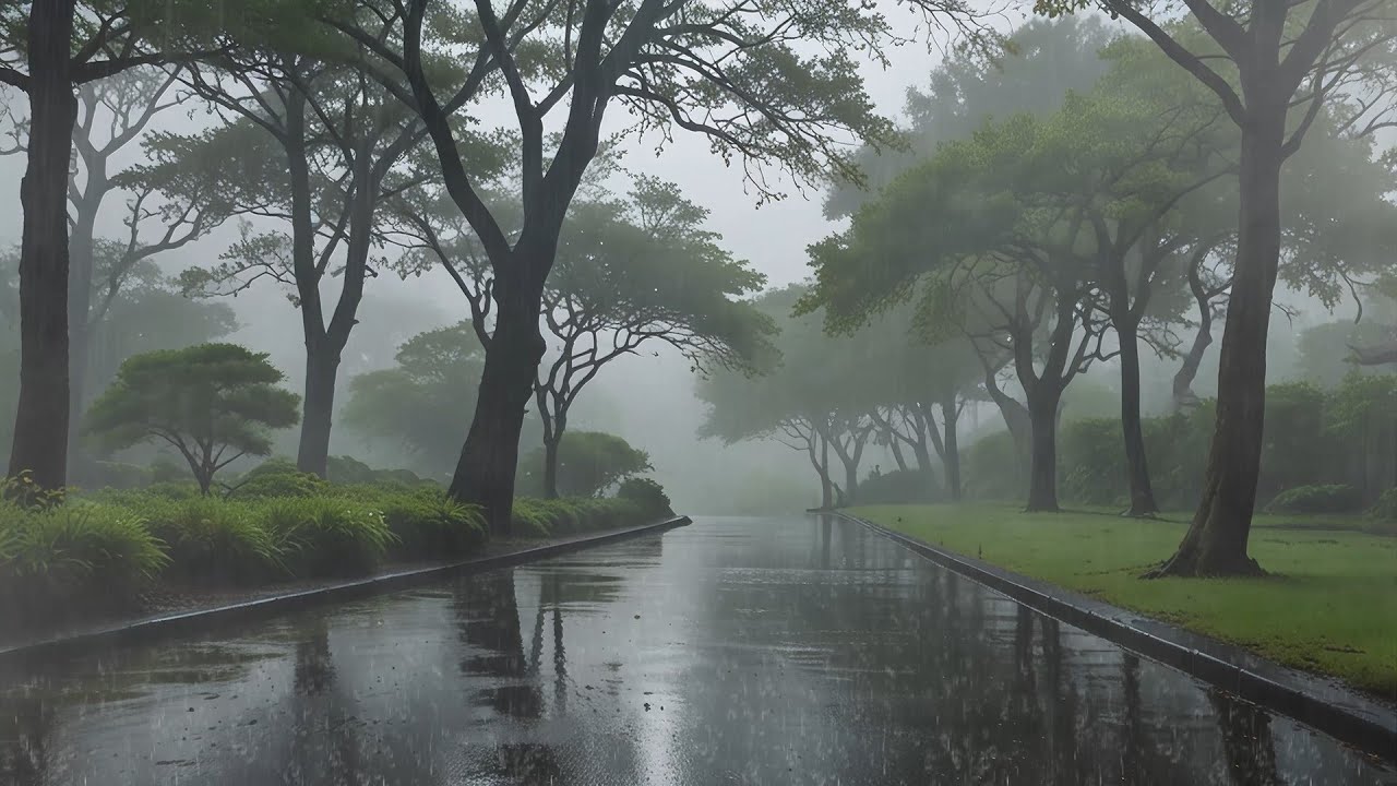 Peaceful Rain Sounds for Rest and Relaxation: Soothing Ambiance to Ease ...