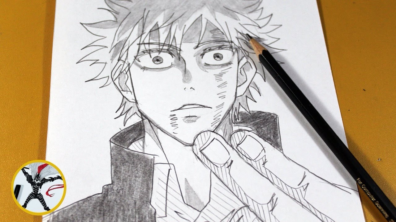 How to Draw Satoru Gojo Step by Step – Easy Anime Drawing Tutorial for ...