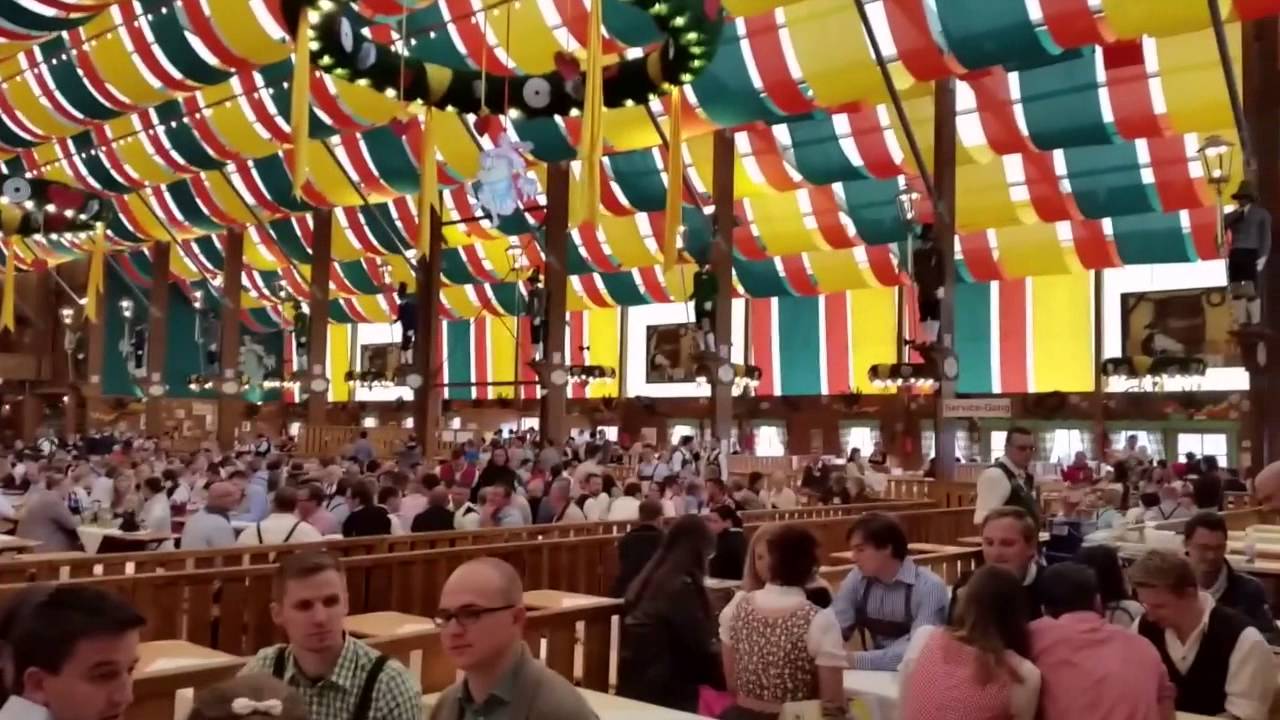 Oktoberfest Tents - YouTube