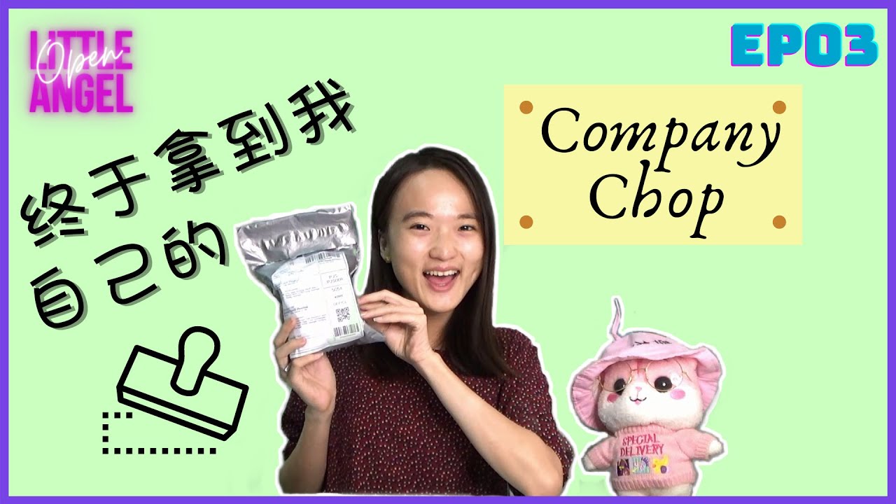 My company chop open box | 我的 Company Chop 开箱啦; EP3【Business | 马来西亚创业系列 ...