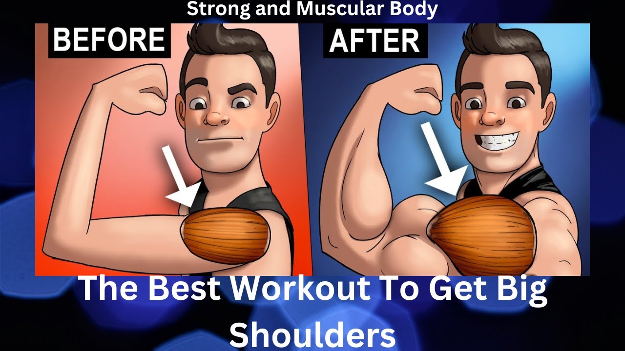 The Best Workout To Get Big Shoulders - YouTube