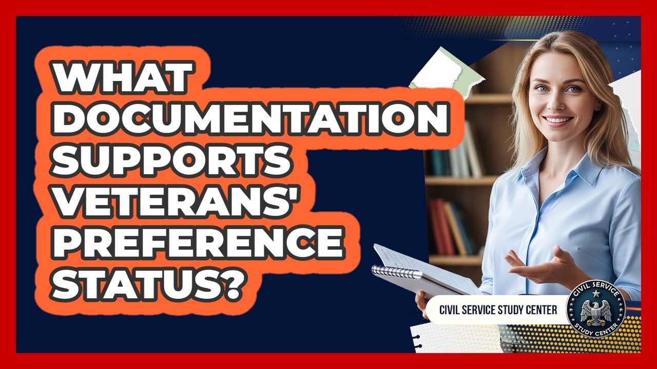 What Documentation Supports Veterans' Preference Status? - YouTube