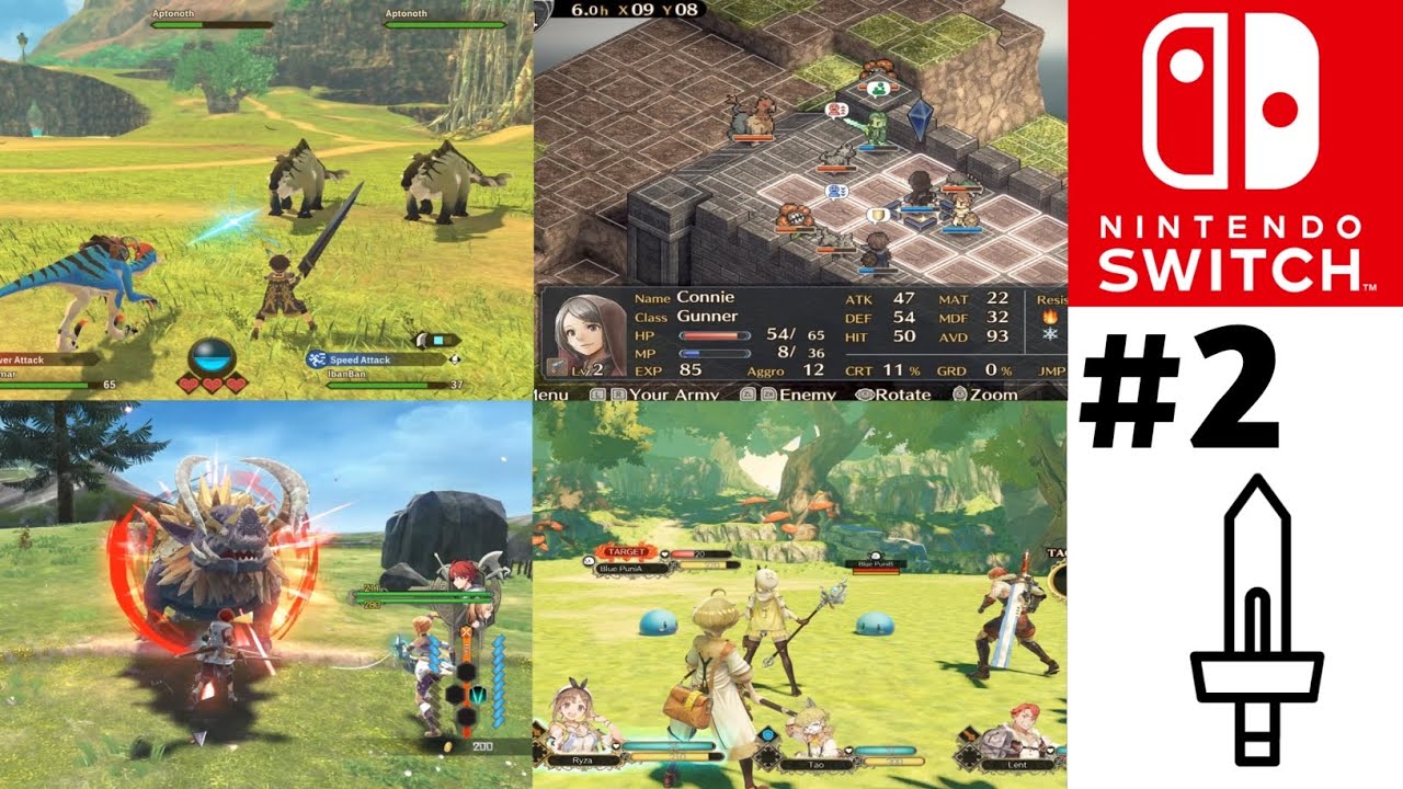 Top 30 Best RPG Games for Switch [PART #2] - YouTube