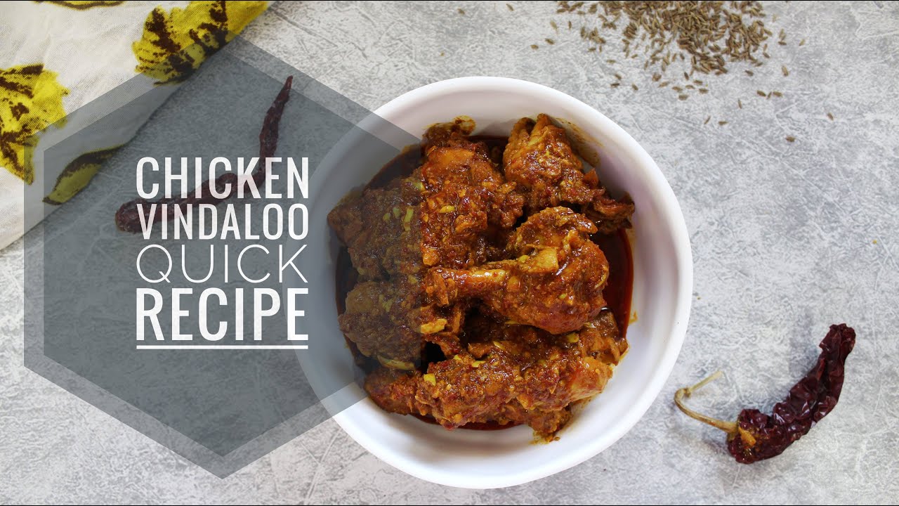 Chicken Vindaloo | Quick Recipe | Authentic - YouTube