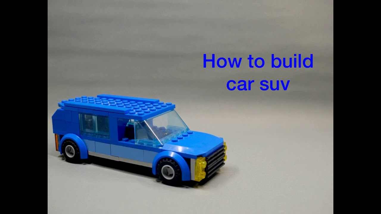 LEGO how to build car suv - YouTube