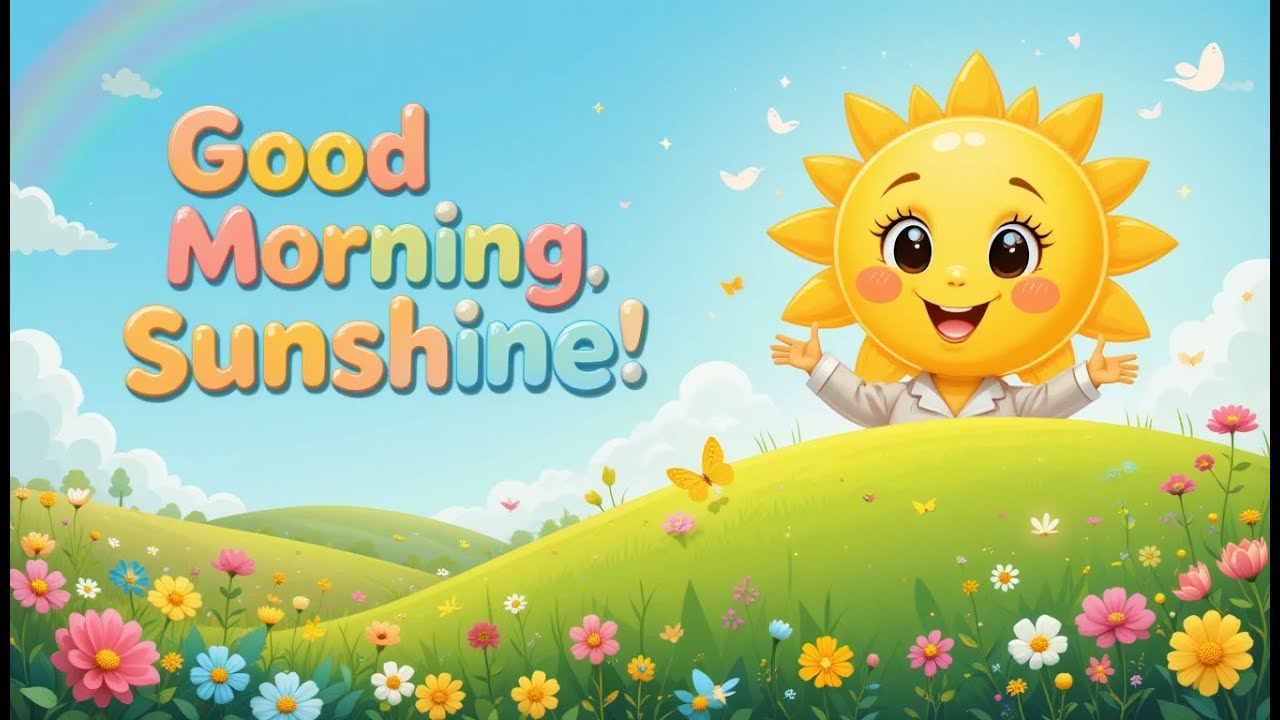 🌞 "Good Morning, Sunshine! – Fun Wake-Up Song for Toddlers" 🌼 - YouTube