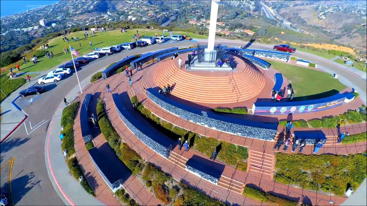 Mount Soledad National Veterans Memorial Dec 2017 - YouTube