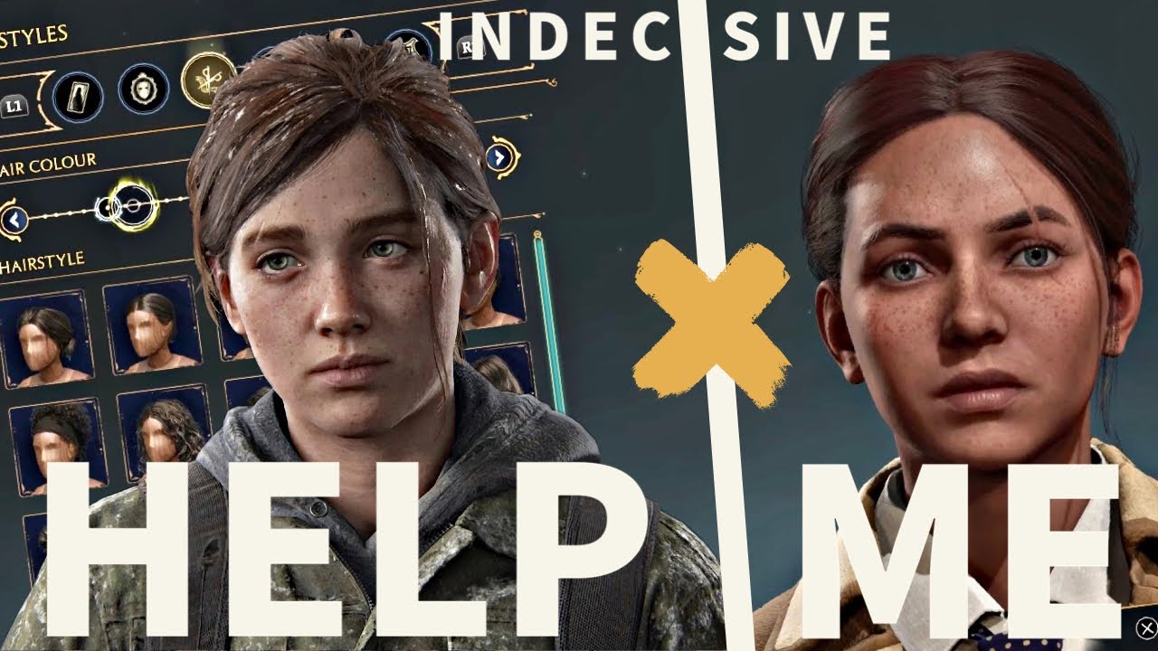 Hogwarts Legacy ONE HOUR of INDECISION | Ellie TLOU Type Female ...