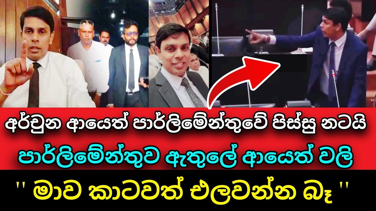 මාව එලවන්න කාටවත් බෑ අර්චුන දිගින් දිගටම පිස්සු නටයි Archuna Ramanathan ...