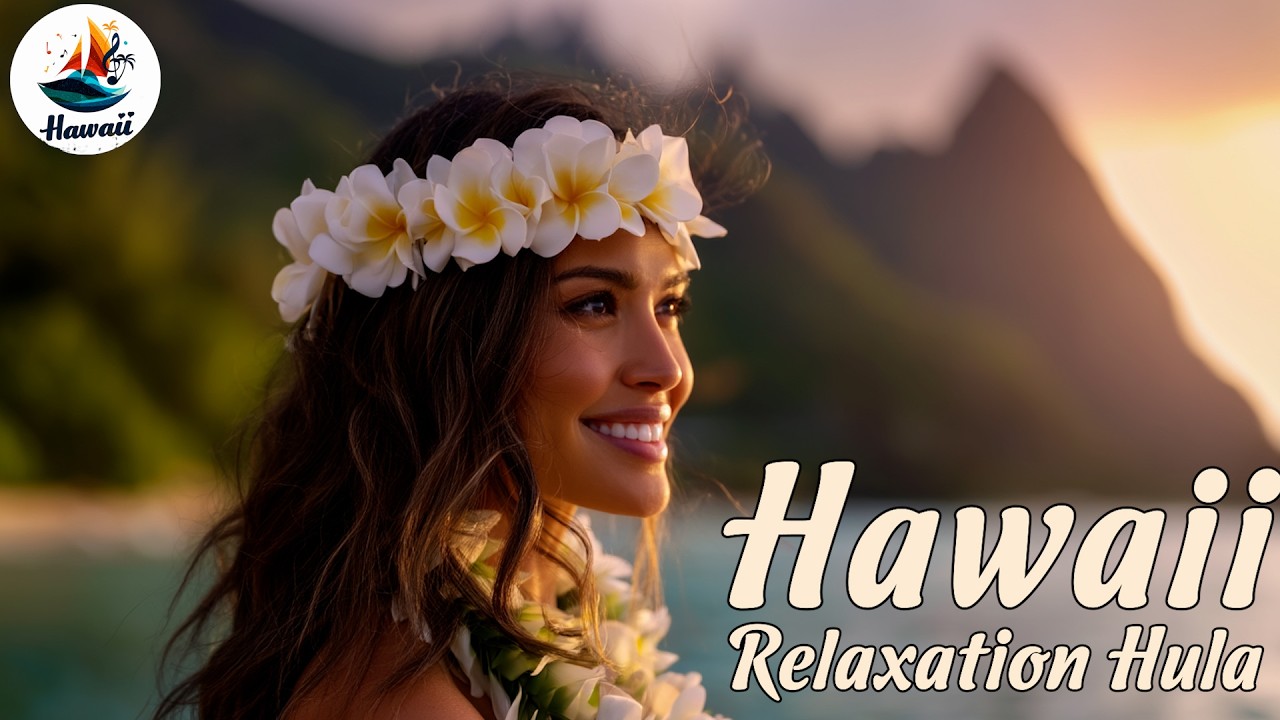 Hula Under the Moon 💃 Hawaiian Night BGM — Calm Music for Work, Study ...