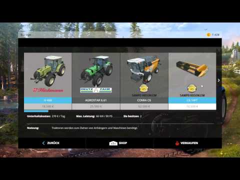 Let's play Landwirtschafts-Simulator 2015 Teil 8 Ühhm Muschi Kraulen? Wat nu ?