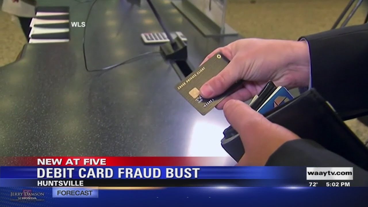 Debit Card Fraud Bust - YouTube