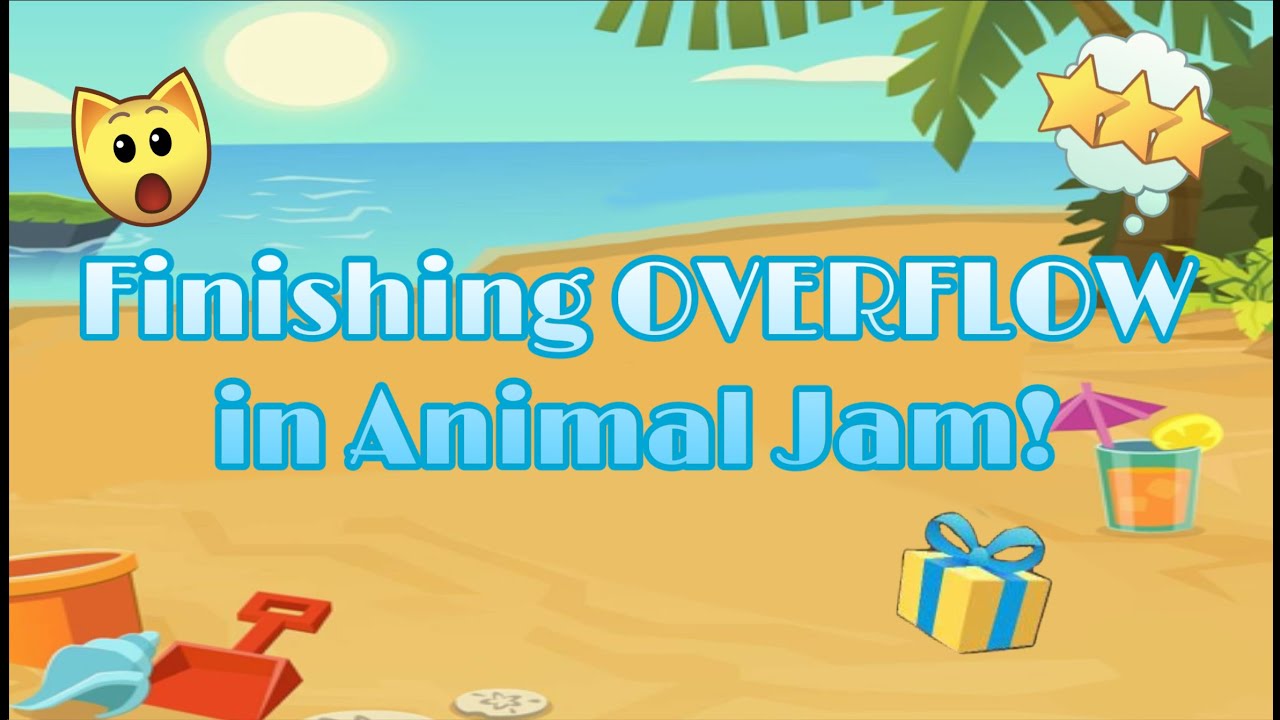 Finishing OVERFLOW In Animal Jam Play Wild! - YouTube