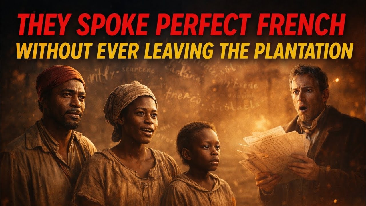 They Spoke Perfect French — Without Ever Leaving the Plantation - YouTube