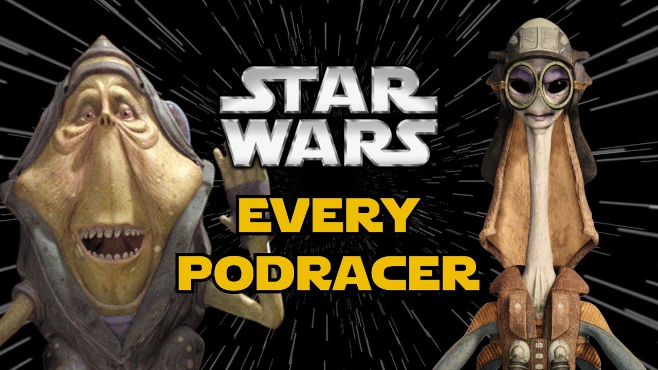 Every Podracer in the Boonta Eve Classic - YouTube