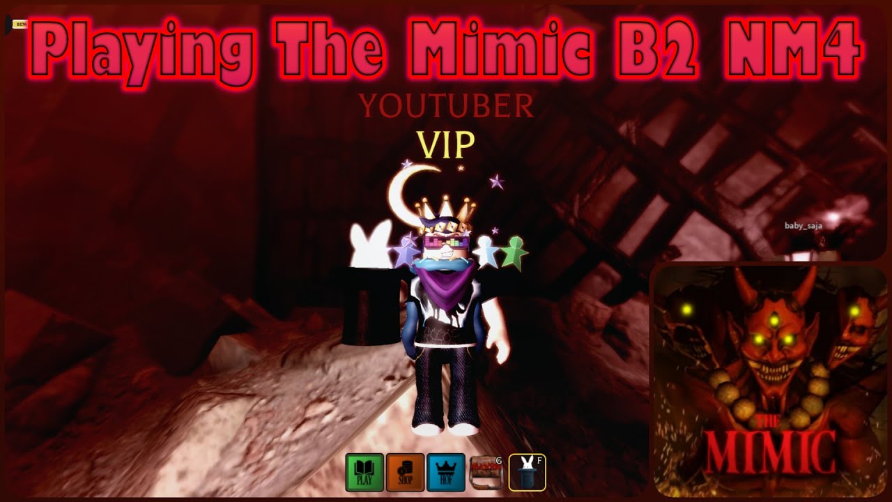Playing The Mimic Book 2 Chapter 4 Nightmare Mode! - YouTube