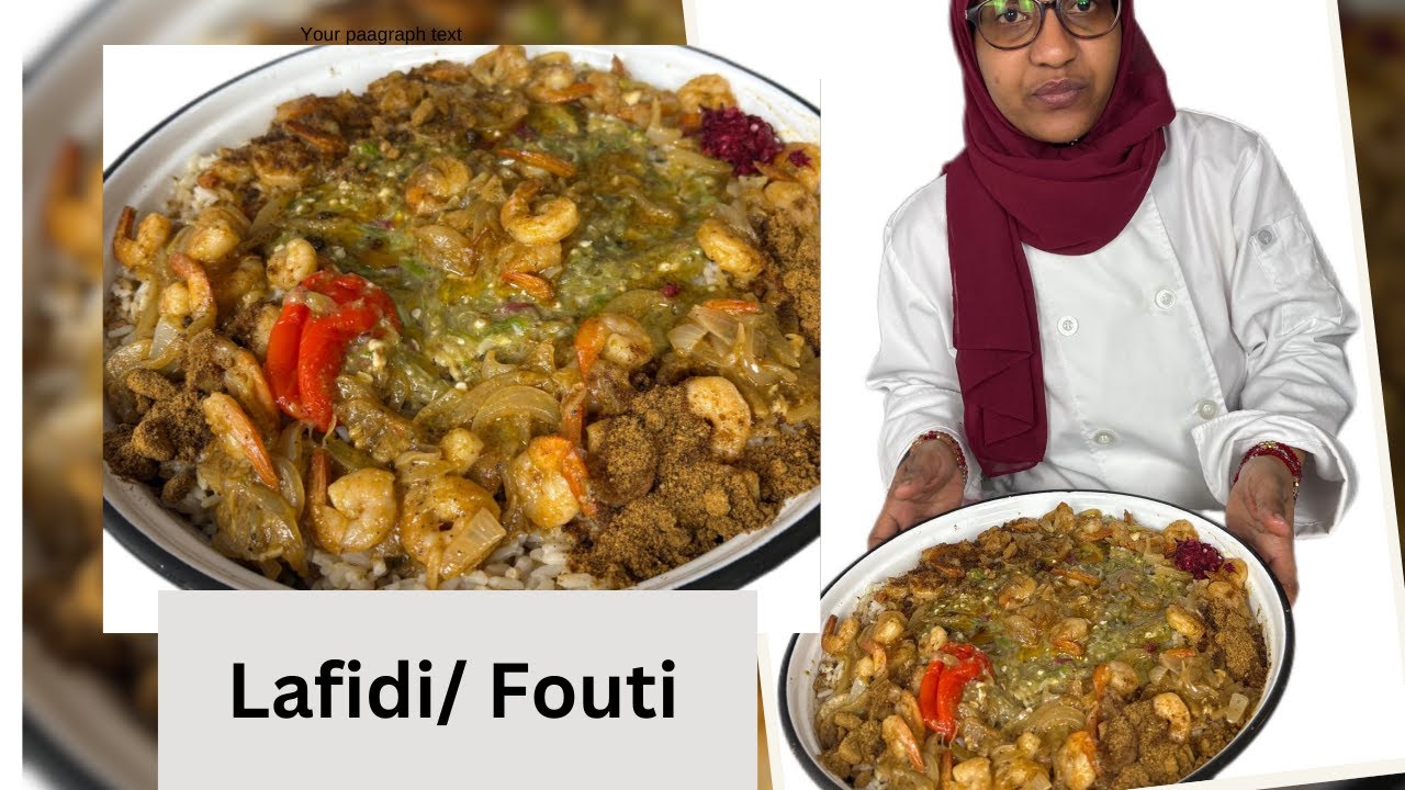 Fouti (Lafidi) Revisité avec Sauce Oignons & Crevettes | Délice Guinéen ...