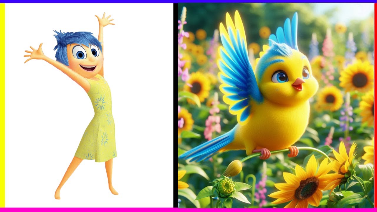 INSIDE OUT 2 Birds Edition: All Characters As Feathery Creatures! 🦜 ...