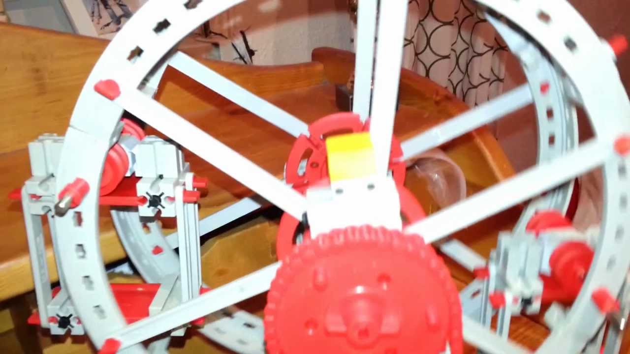 Ein kleines Riesenrad aus Fischertechnik - YouTube