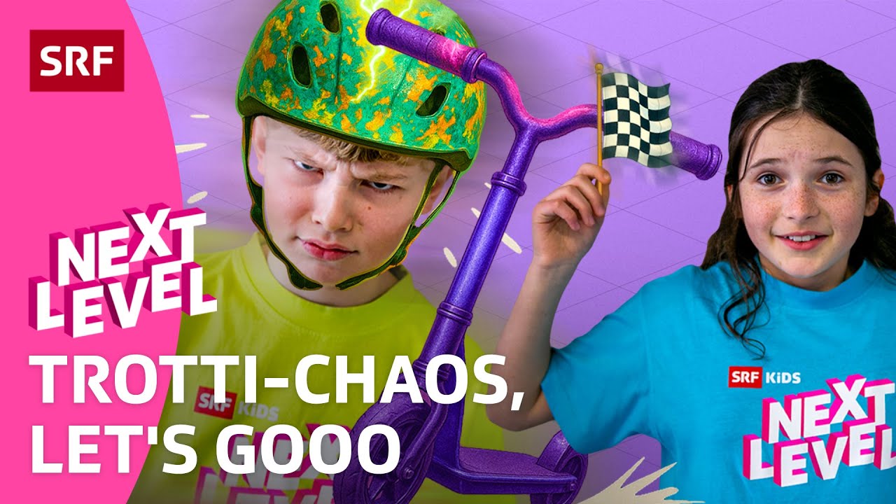 S4 1/6 🏆 SRF Kids – Next Level: Slalom-Alarm – Wer schafft den ...