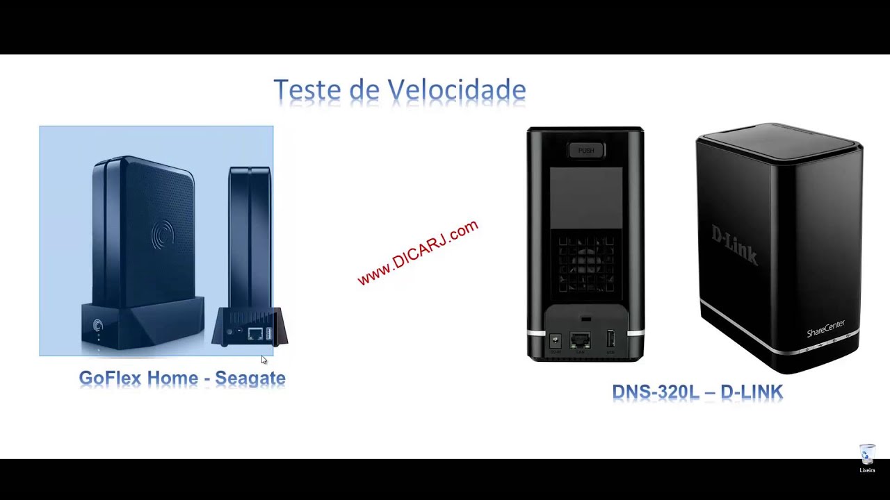 Seagate Goflex Home - Storage de Baixo custo - Taxa de Transferência ...